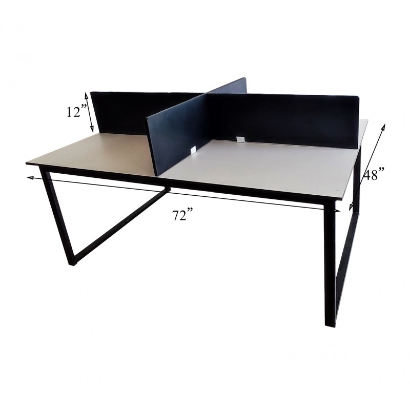 4 Persons Office Workstation | Home Design PK