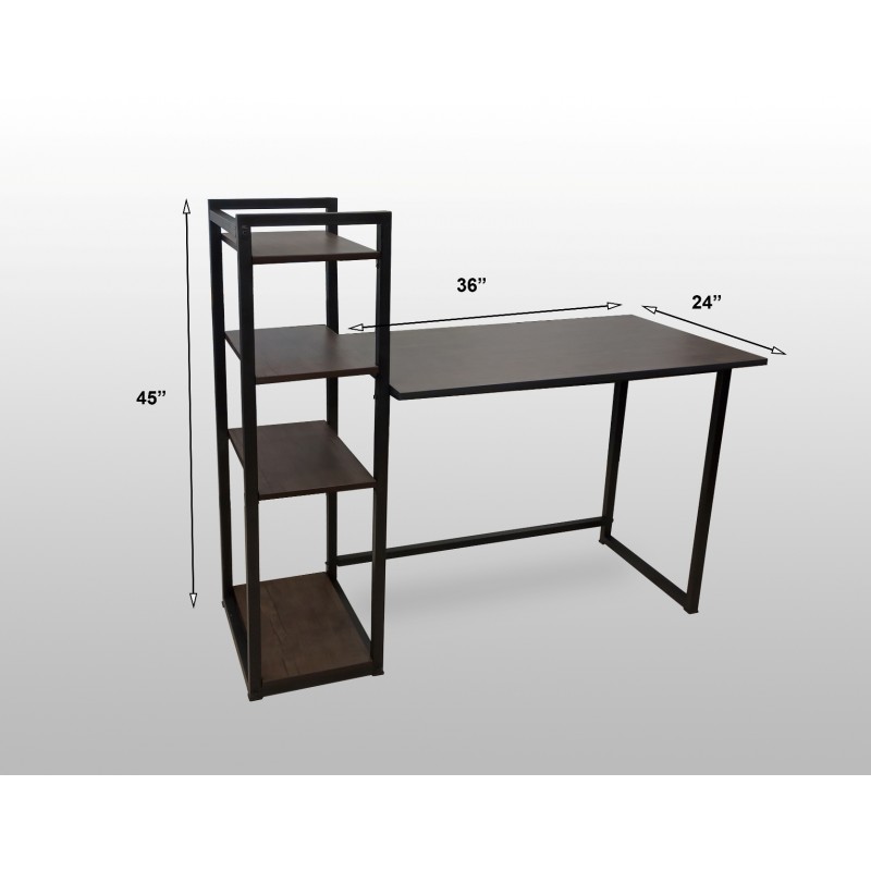 Computer Table with CPU Shelf and Book Shelves | Home Design Lahore